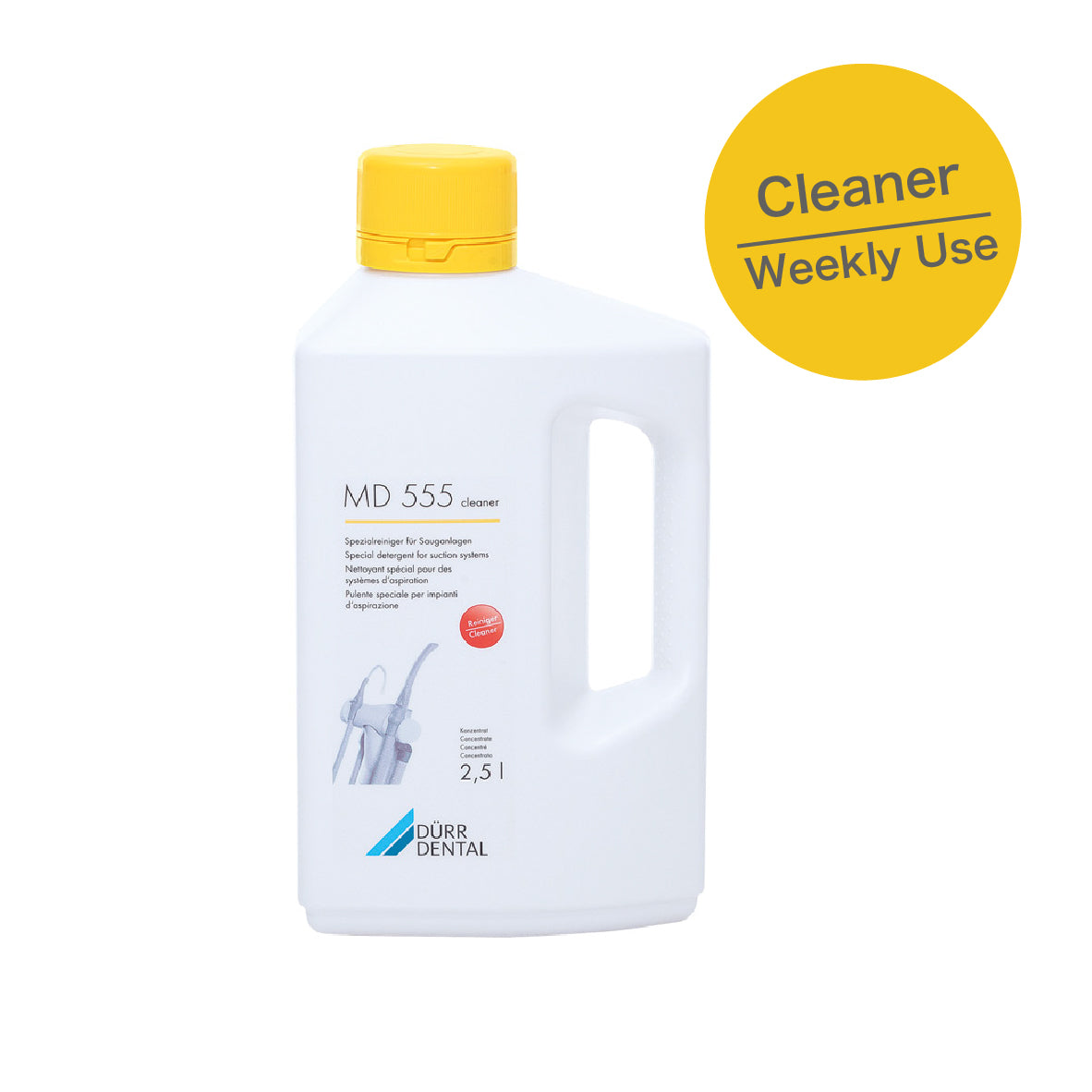Durr MD 555 cleaner Special detergent for suction units – Tesco Dental HK