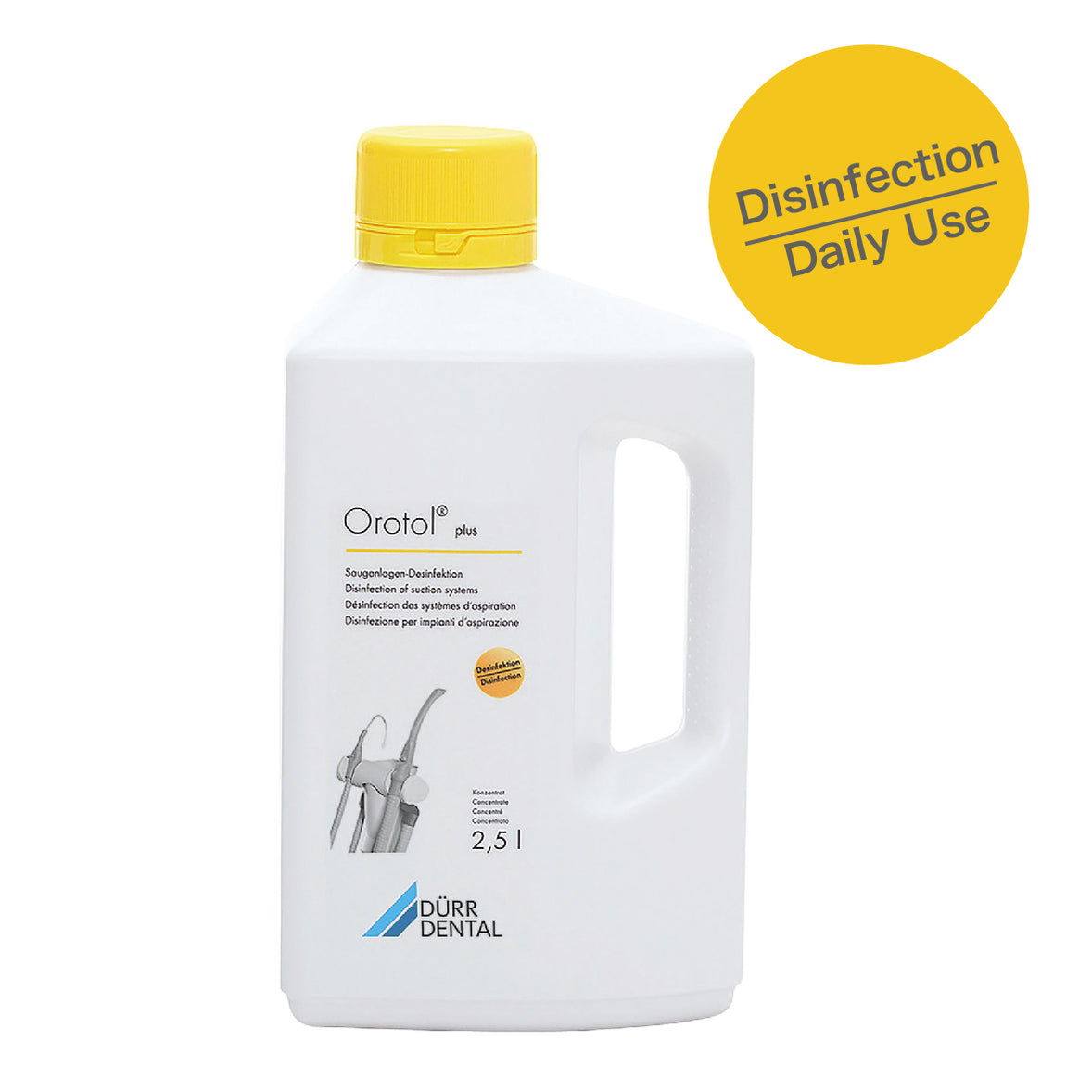 Durr Orotol®plus Disinfection of suction systems – Tesco Dental HK